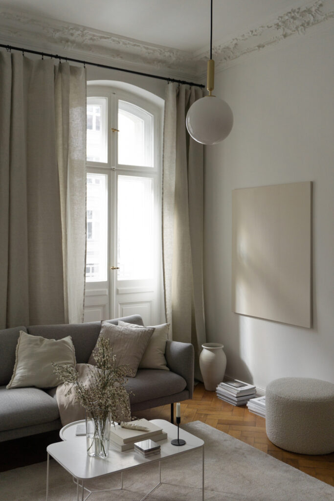 URBANARA ~ Dreamy Grey-Beige Linen Curtains — RG Daily