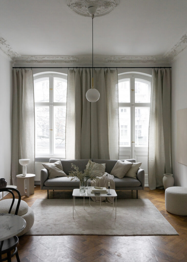 URBANARA ~ Dreamy Grey-Beige Linen Curtains — RG Daily